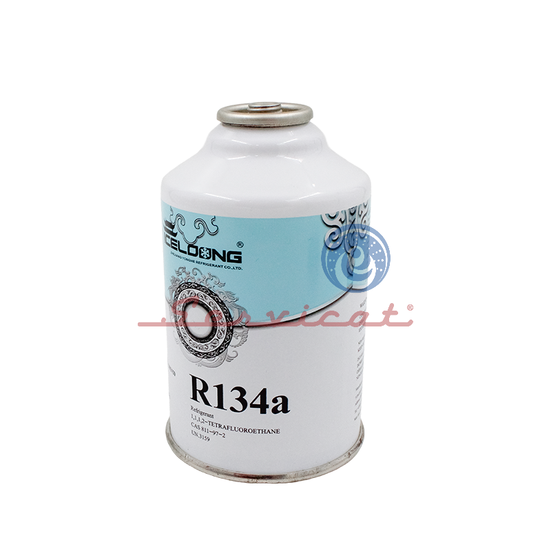 POTE DE GAS REFRIGERANTE CON VÁLVULA DE 1/2" R134A - 340GR REFRIGERADORA TODAS LAS MARCAS ...